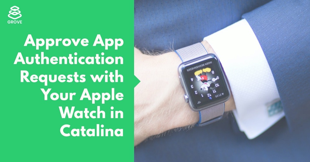 Approve App Authentication Requests with Your Apple Watch in Catalina | Jon Brown: Coach and Mentor
