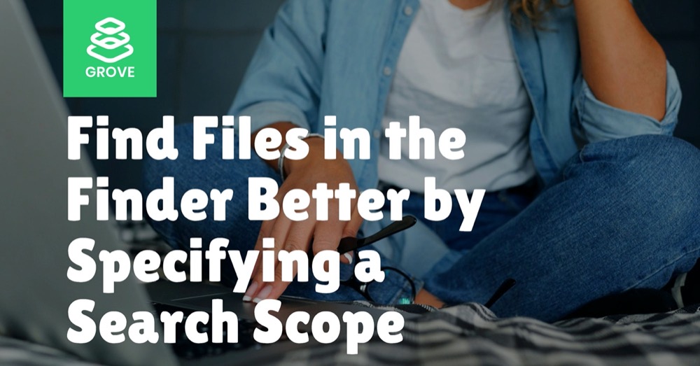 Find Files in the Finder Better by Specifying a Search Scope | Jon ...